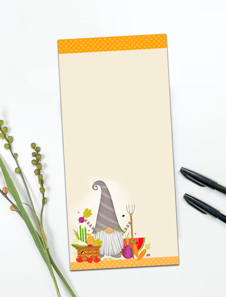 Garden Gnome Notepad – Huckleberry Moose
