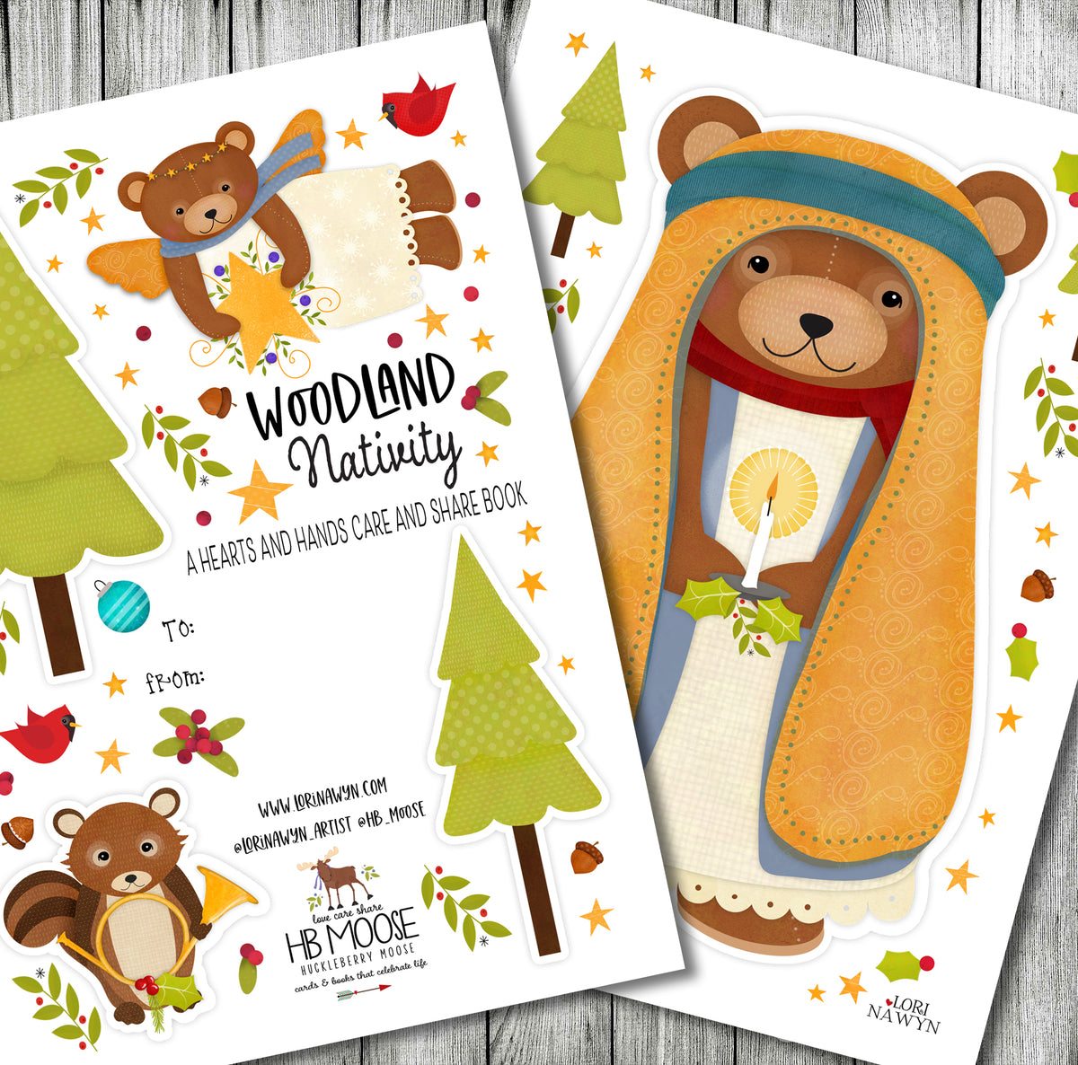 Woodland Nativity – Huckleberry Moose