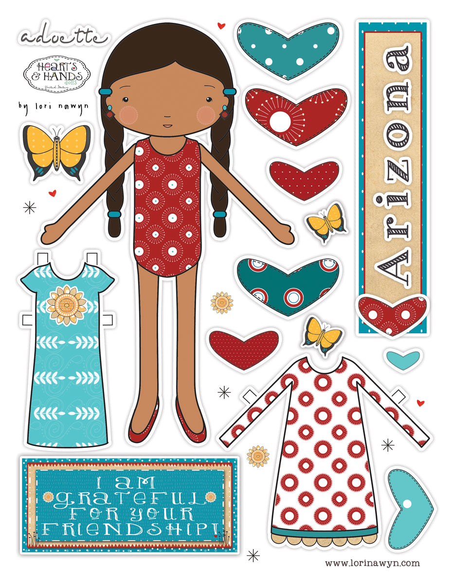 ARIZONA - Adoette Doll – Huckleberry Moose